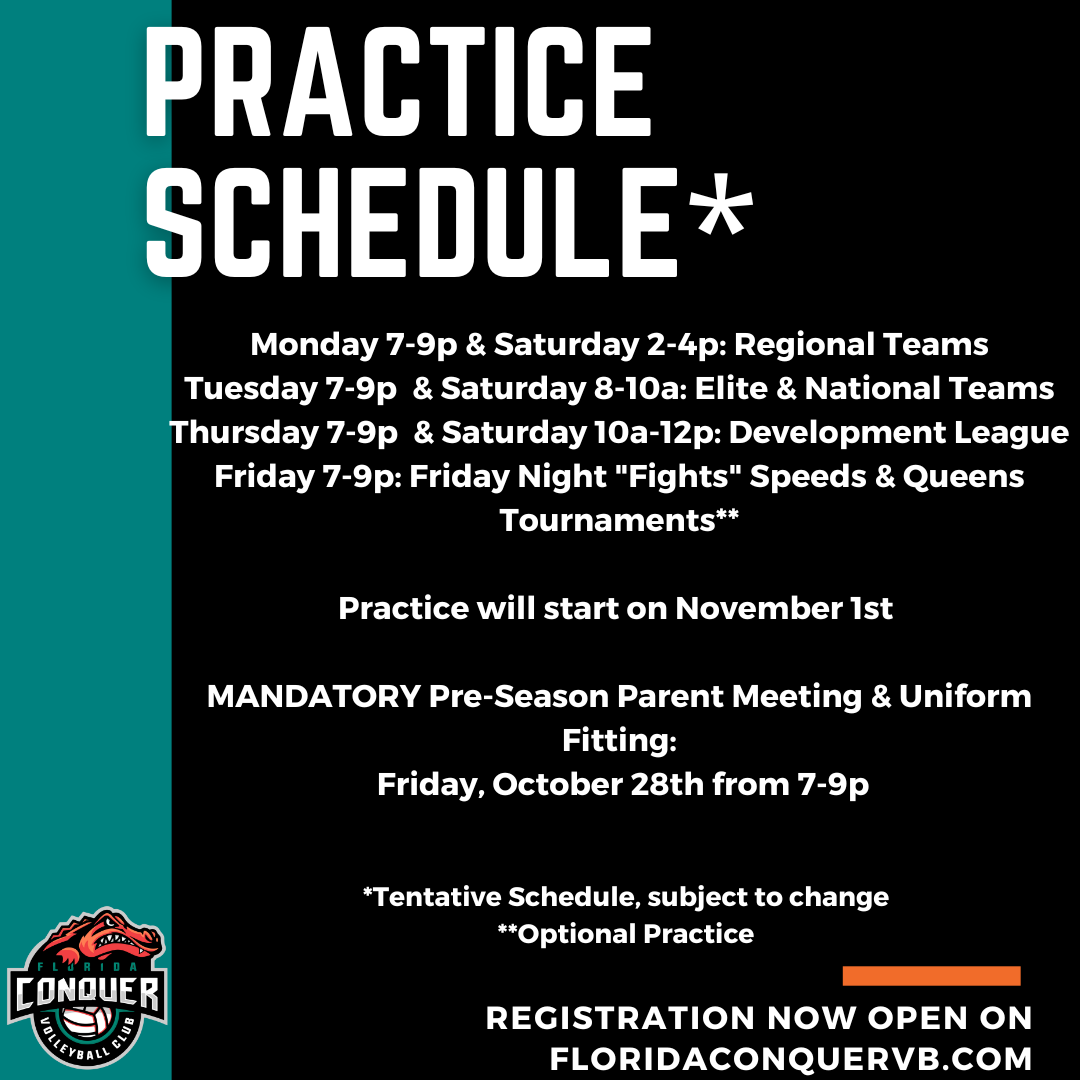 Club & Training Programs - Florida Conquer Volleyball